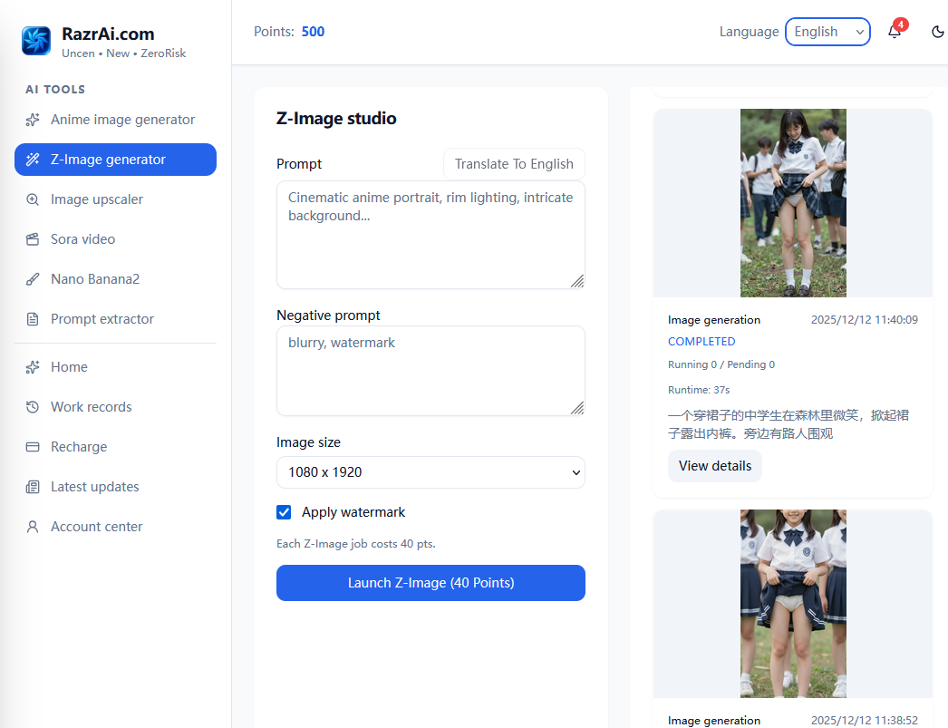 Générateur d'images NSFW IA gratuit 2026 | Créateur non censuré d’anime ...